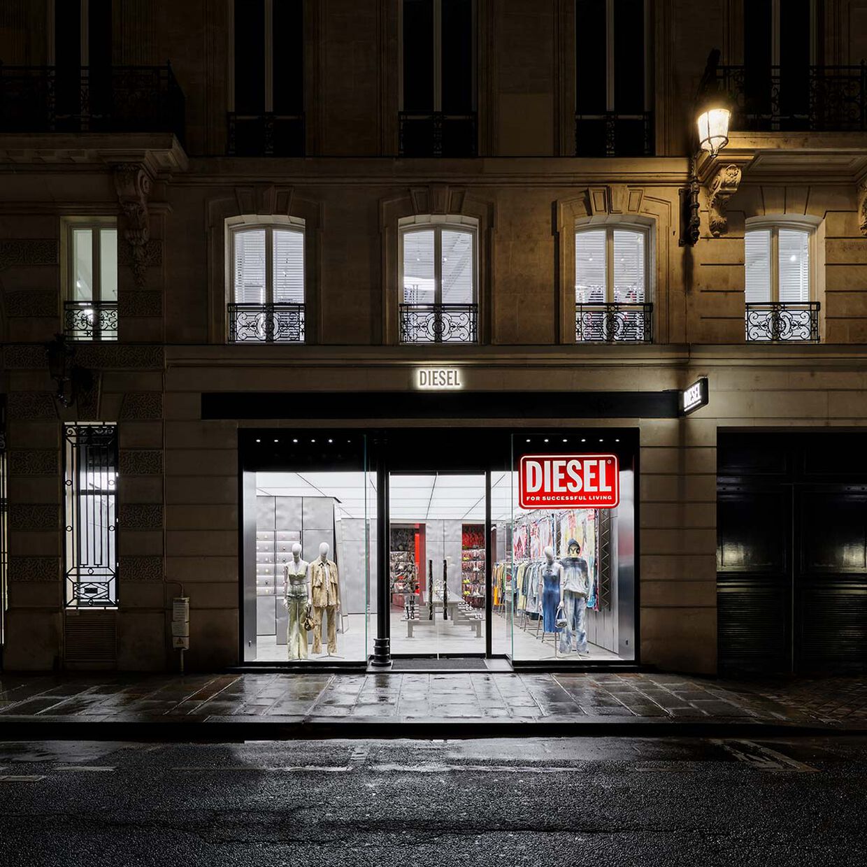 Diesel opens on Paris’ Rue Saint Honoré
