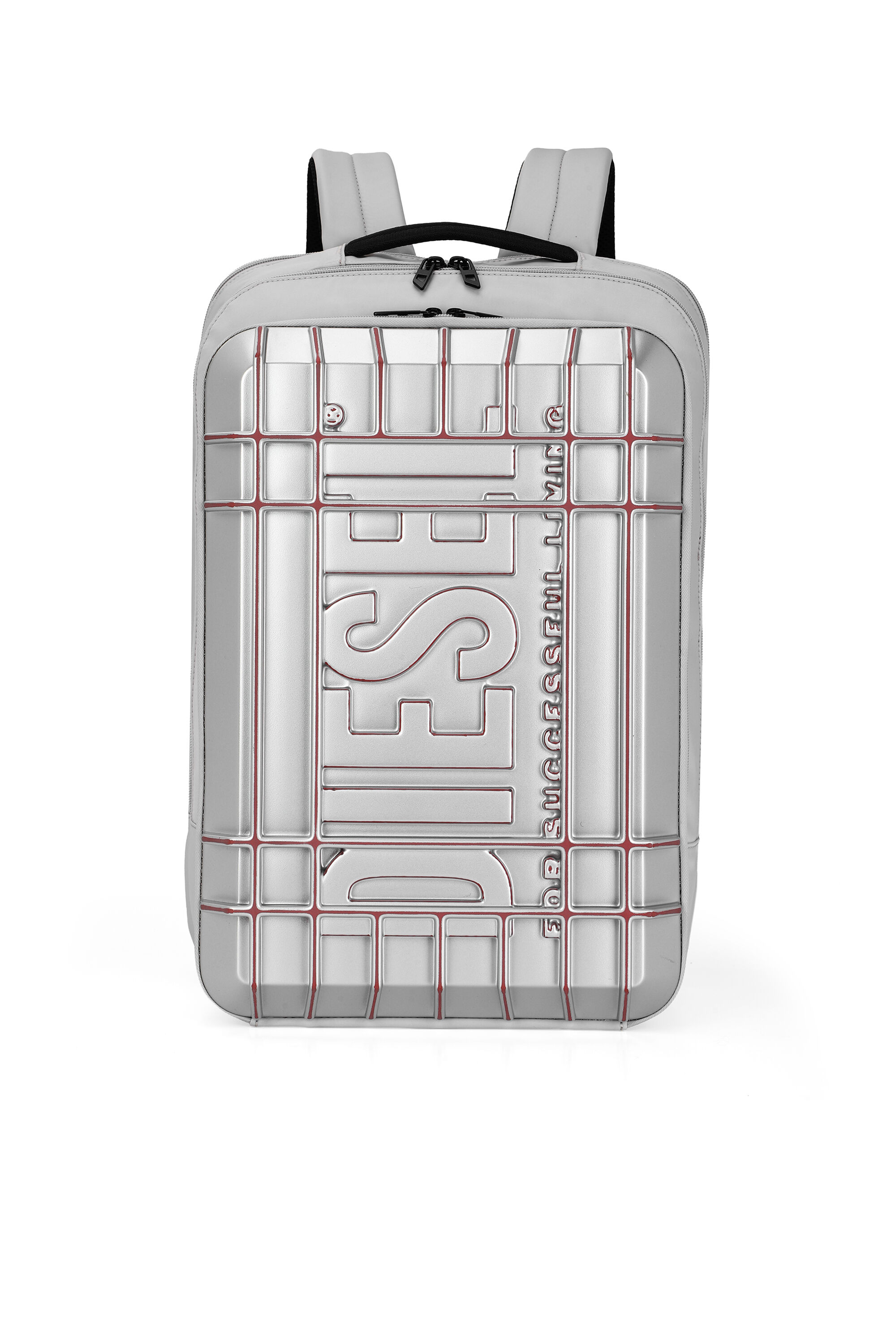 Women's Rugged travel backpack | Silver | Diesel