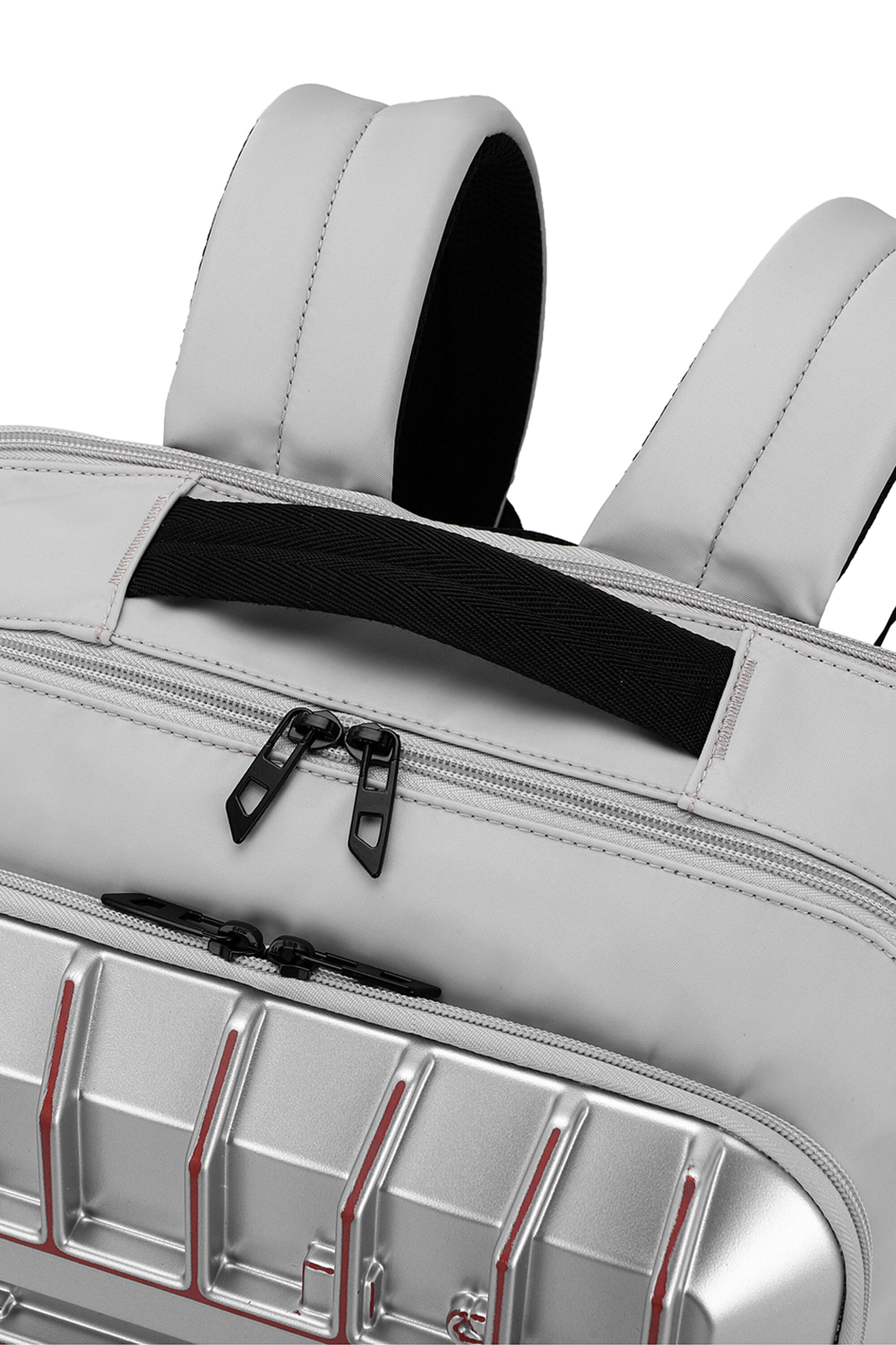 Women's Rugged travel backpack | Silver | Diesel