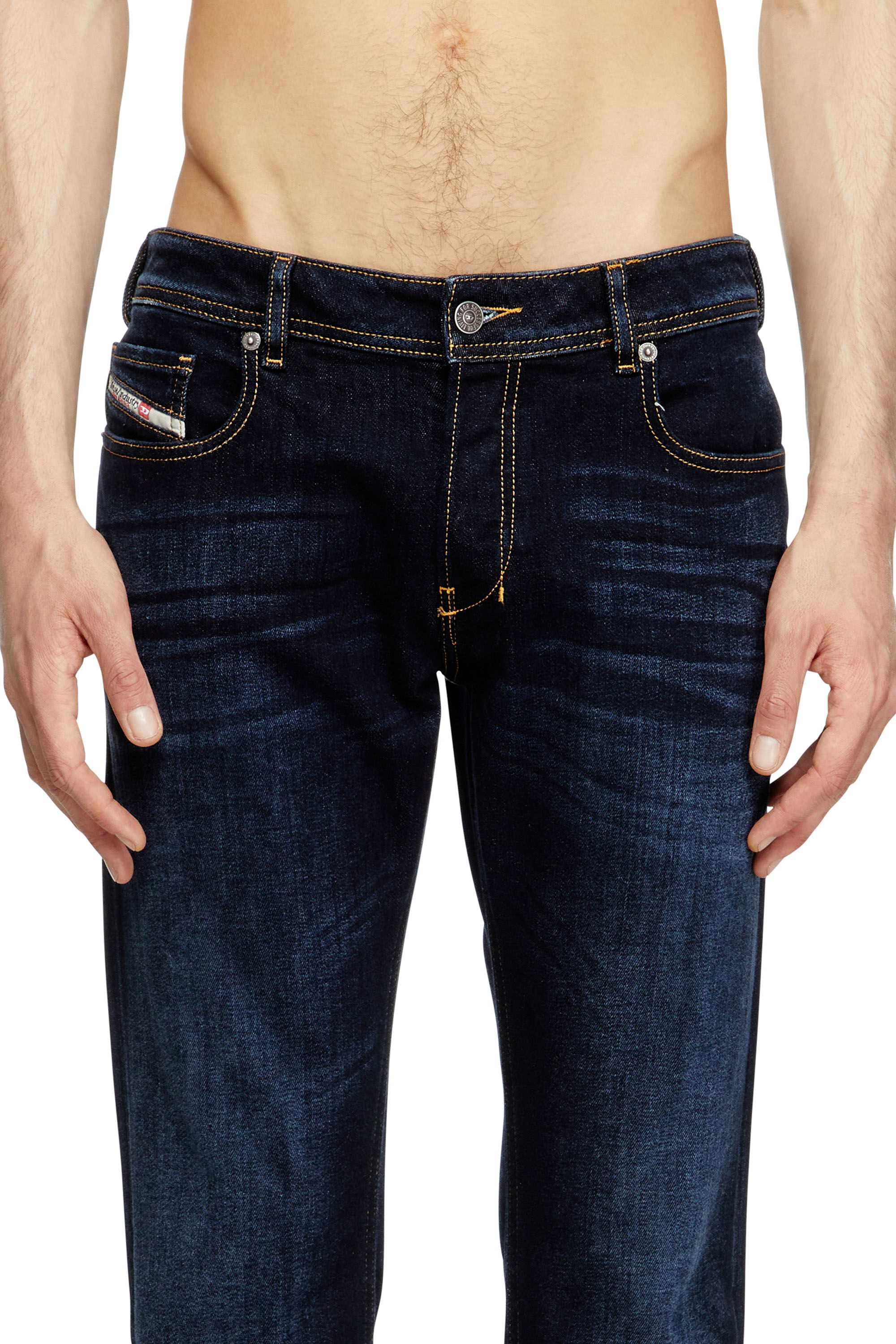 Men's Bootcut Jeans | Dark Blue | Diesel 2007 Zatiny