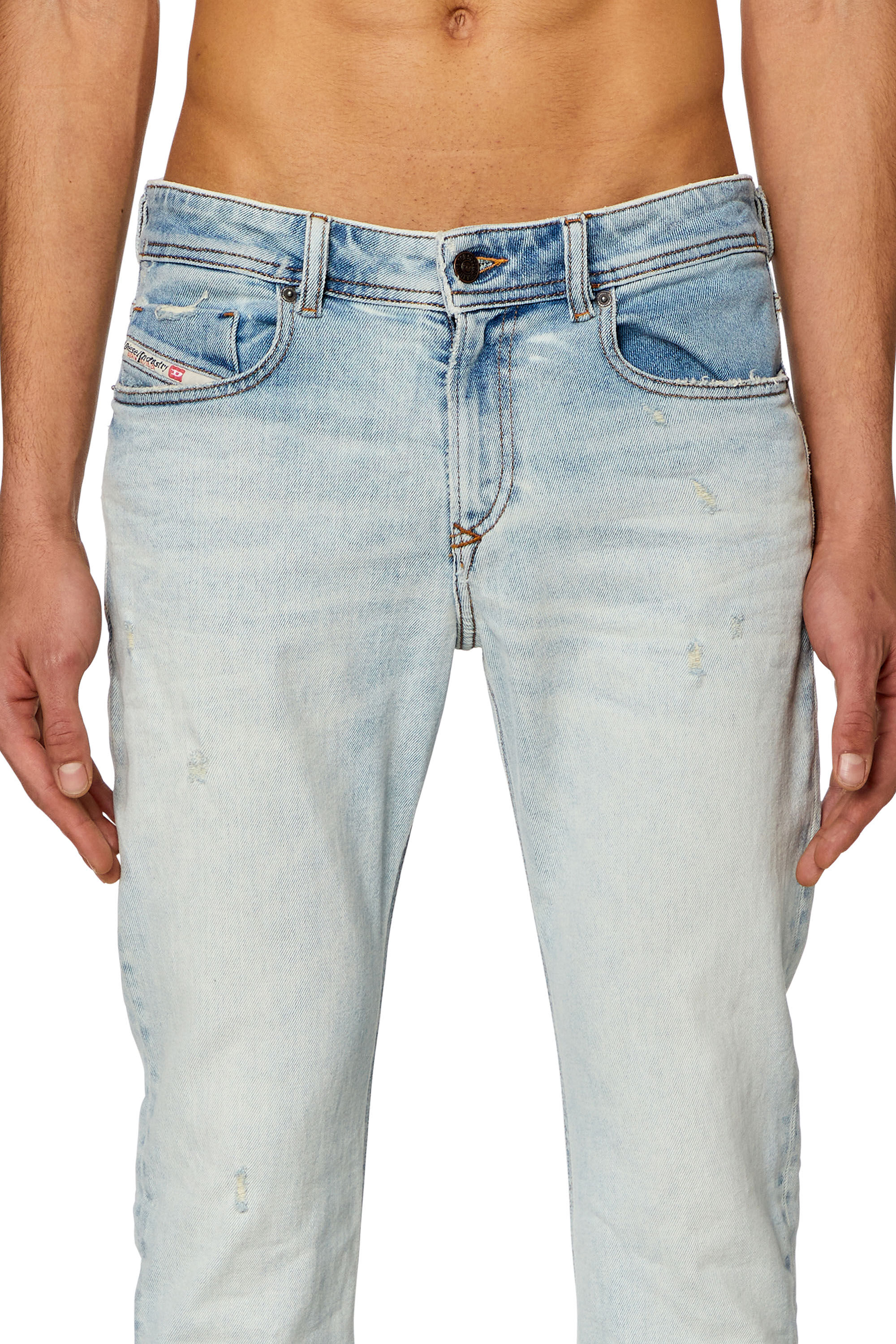 Men's Skinny Jeans | Light Blue | Diesel 1979 Sleenker Men's Skinny Jeans | Light Blue | Diesel 1979 Sleenker