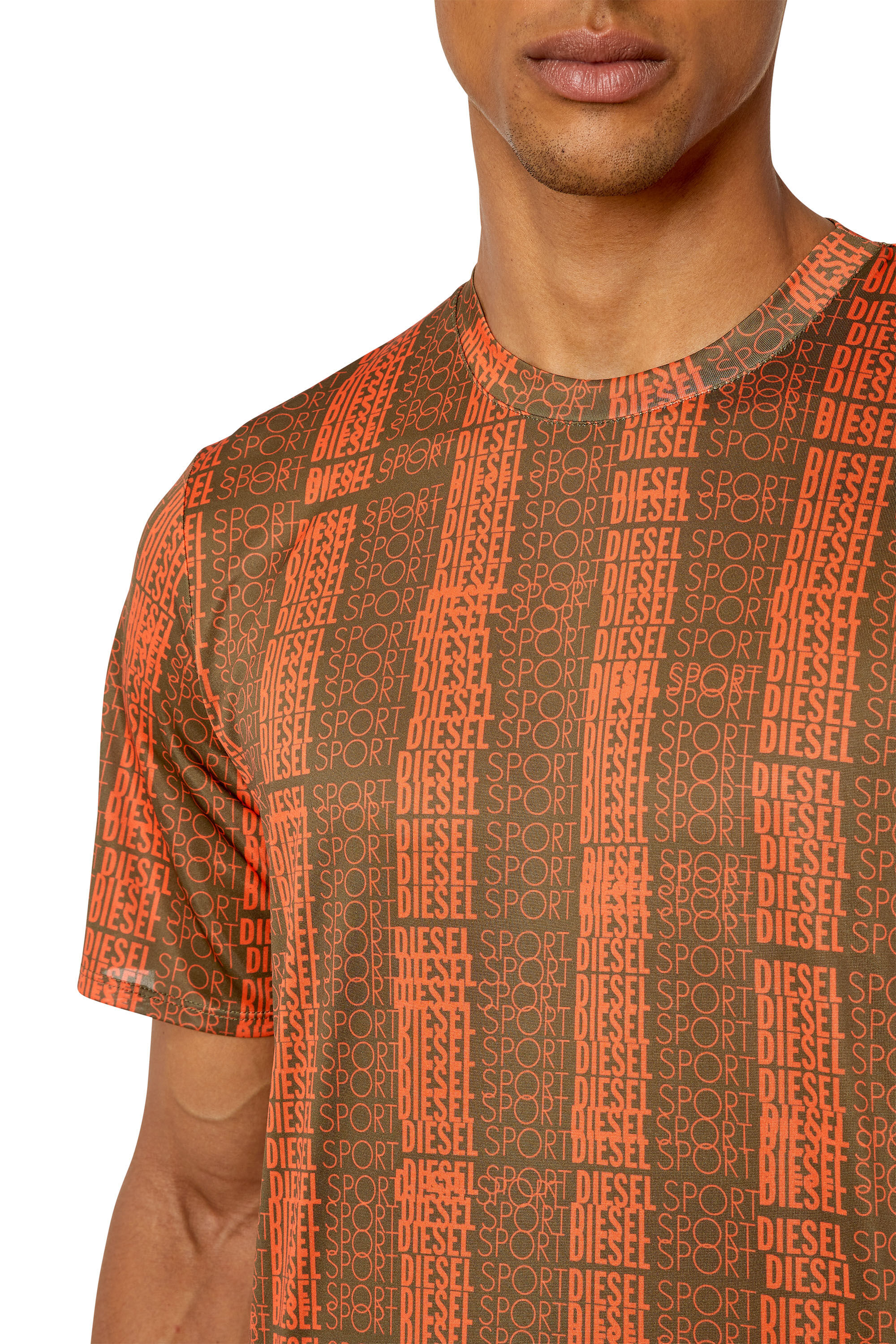 Diesel T Shirts Orange